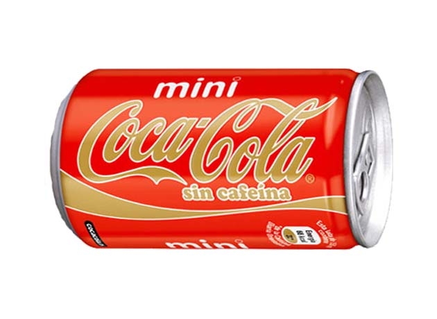 Coca cola lanza 'mini lata' sin cafeína para niños Coca cola lanza 'mini lata' sin cafeína para niños
